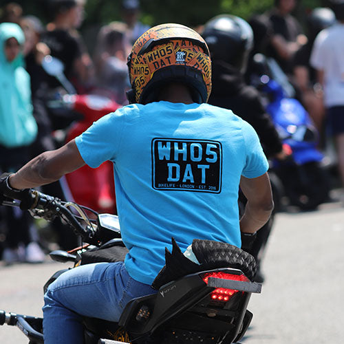 UK Bikelife Number Plate T-Shirts - Clothing for stunt riders – WH05DAT