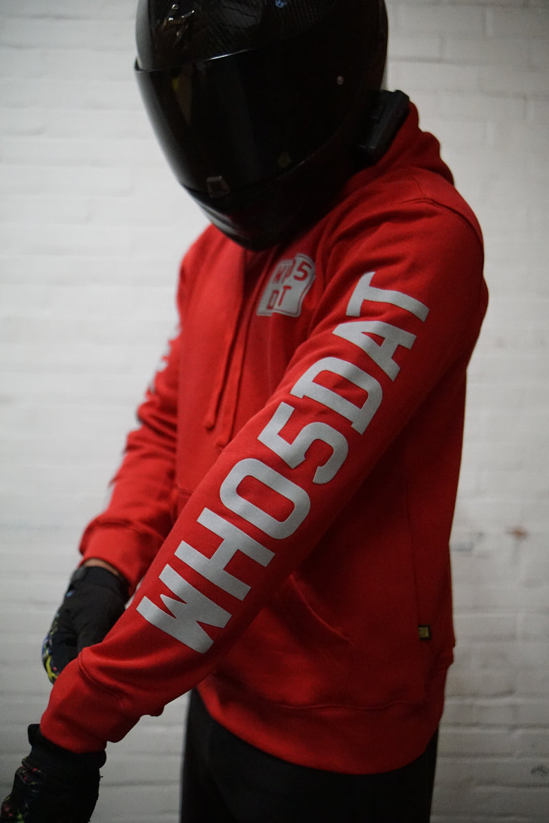 Reflective WH05DAT Hoodie (Red)