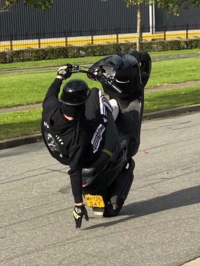 Personalised Customisable NUMBER PLATE - WH05DAT Bikelife