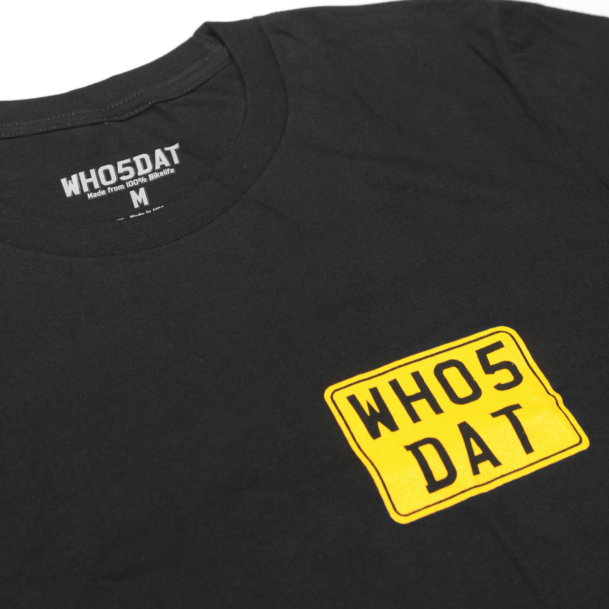 OG WH05DAT Black TEE (Two Sided)